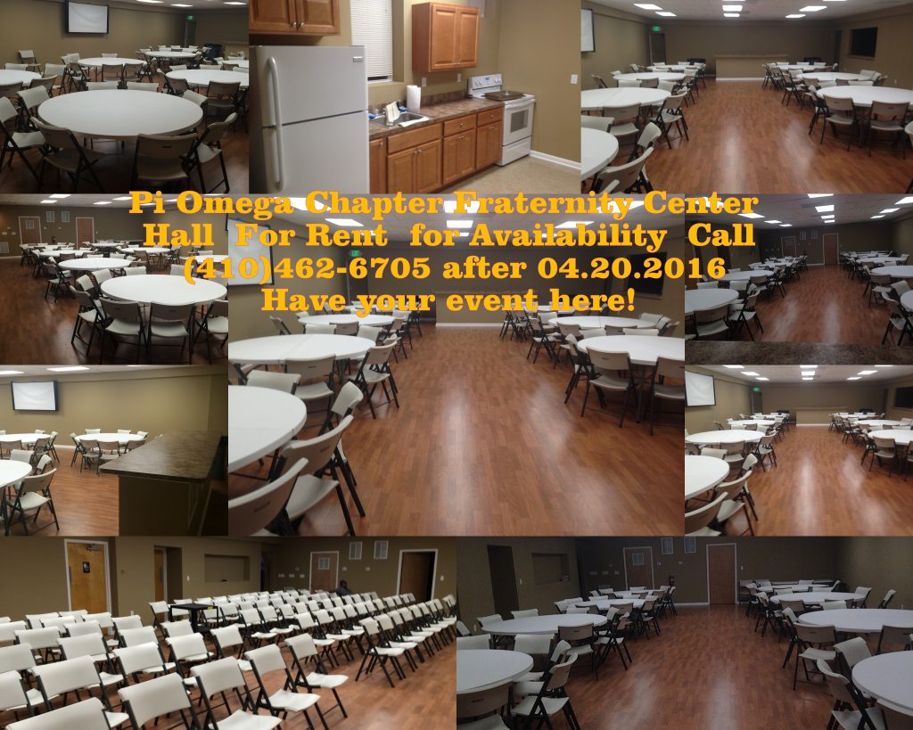 Pi Omega Hall Rentals – Pi Omega Chapter of Omega Psi Phi Fraternity, Inc.