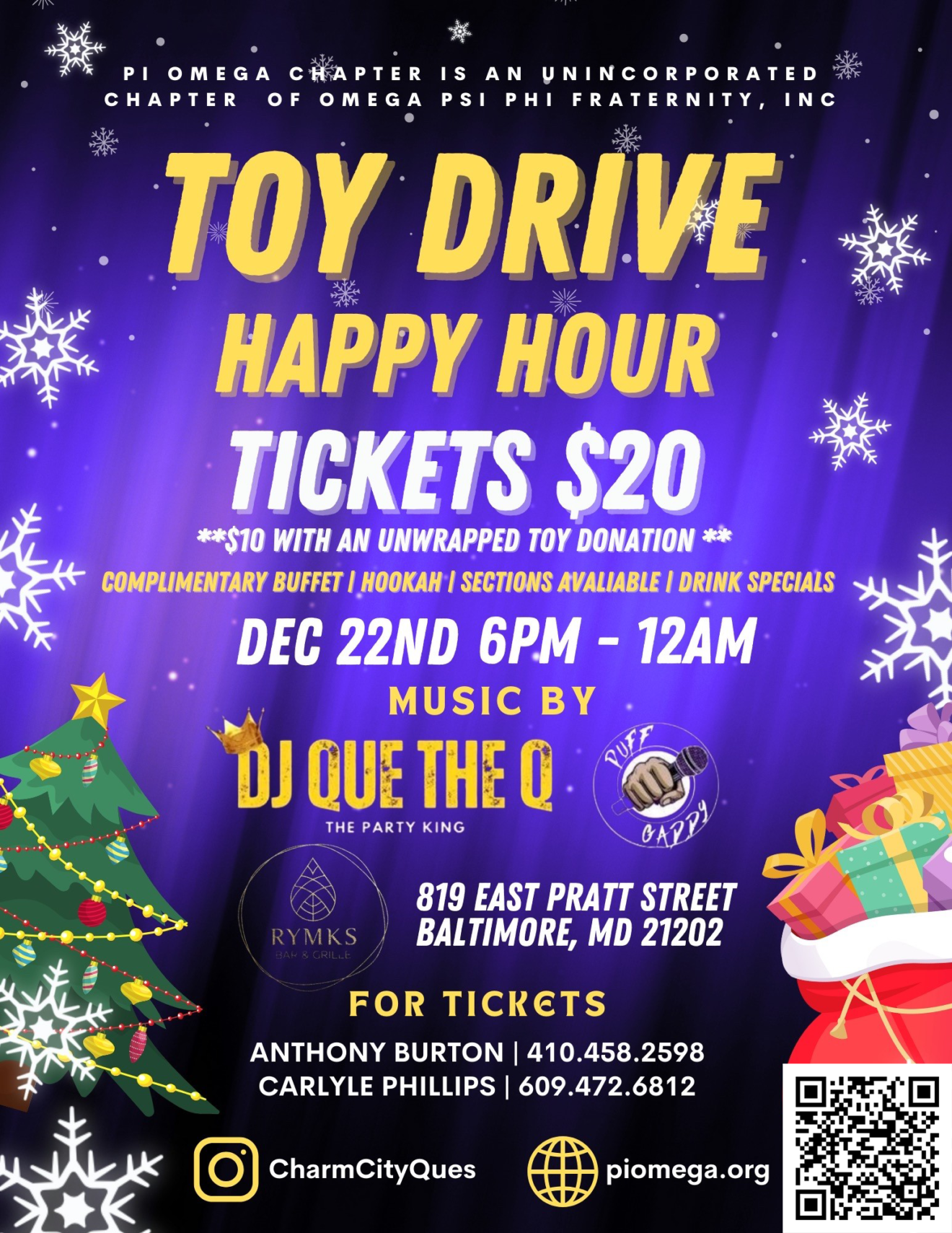 Toy Drive Happy Hour (Purchase tickets now!!!!) – Pi Omega Chapter of ...